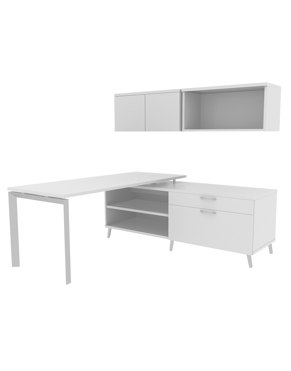The Traditional L-Shaped Desk: A Multipurpose Wonder - OFWD Business ...